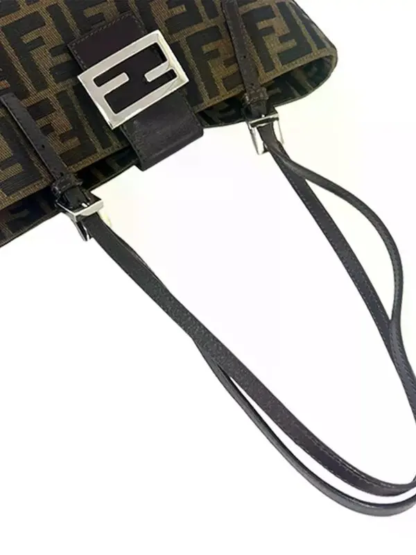 Fendi 2000-2010 Zucca Canvas Tote Bag