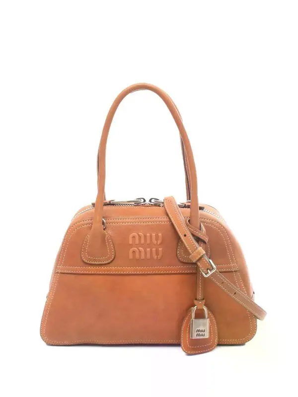 Miu Miu 2010-2026 Small Suede Vivant Satchel