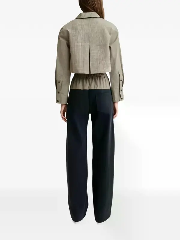 Matthew Bruch Drawstring Waist Wide-leg Trousers