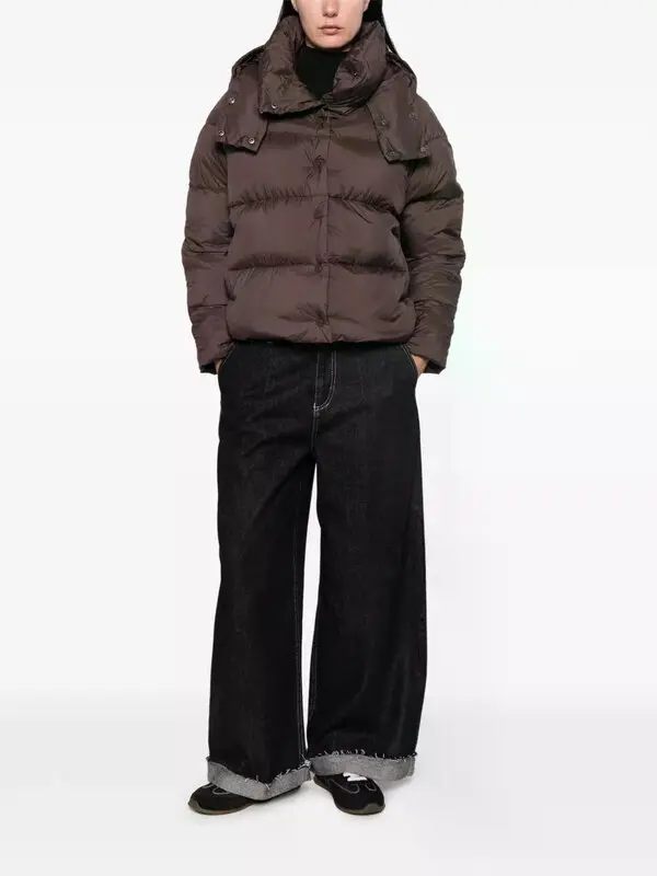 PSOPHIA Quilted Hooded Coat