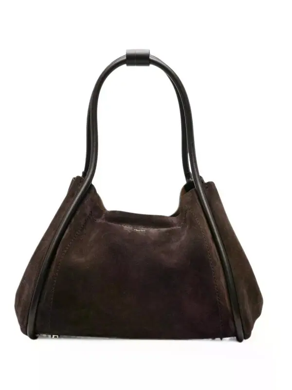 Max Mara Marine Suede Tote Bag - Brown