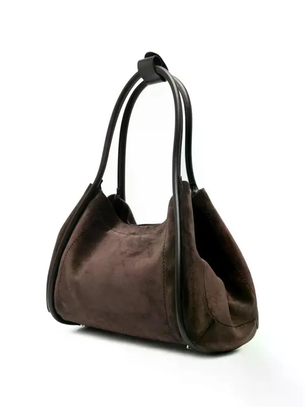 Max Mara Marine Suede Tote Bag - Brown