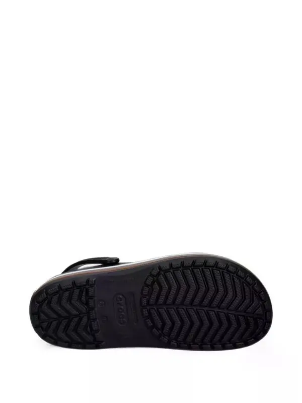 CROCS Crocband Perforated Logo-patch Mules