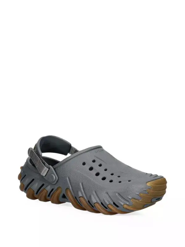 CROCS Echo Gum Ro Perforated Slingback Clogs