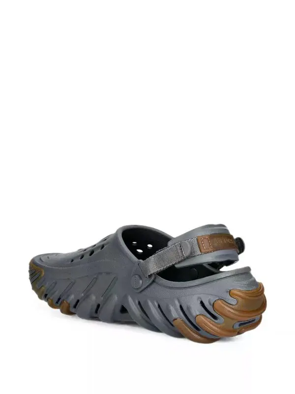 CROCS Echo Gum Ro Perforated Slingback Clogs