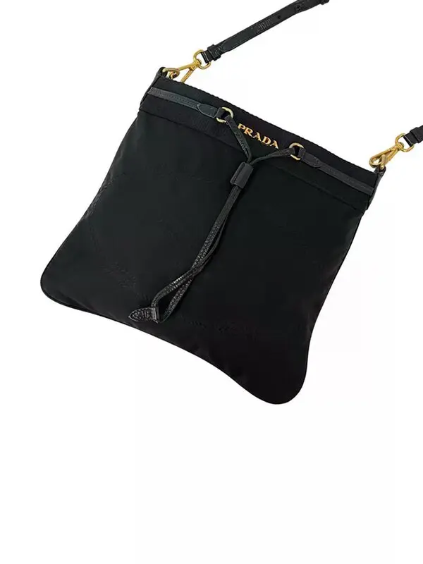 Prada Tessuto Canapa Logo Crossbody Bag
