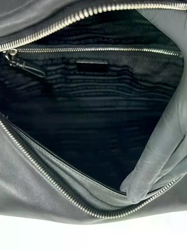 Prada Nappa Padded Shoulder Bag