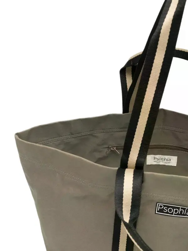 PSOPHIA Striped Top Handle Tote Bag