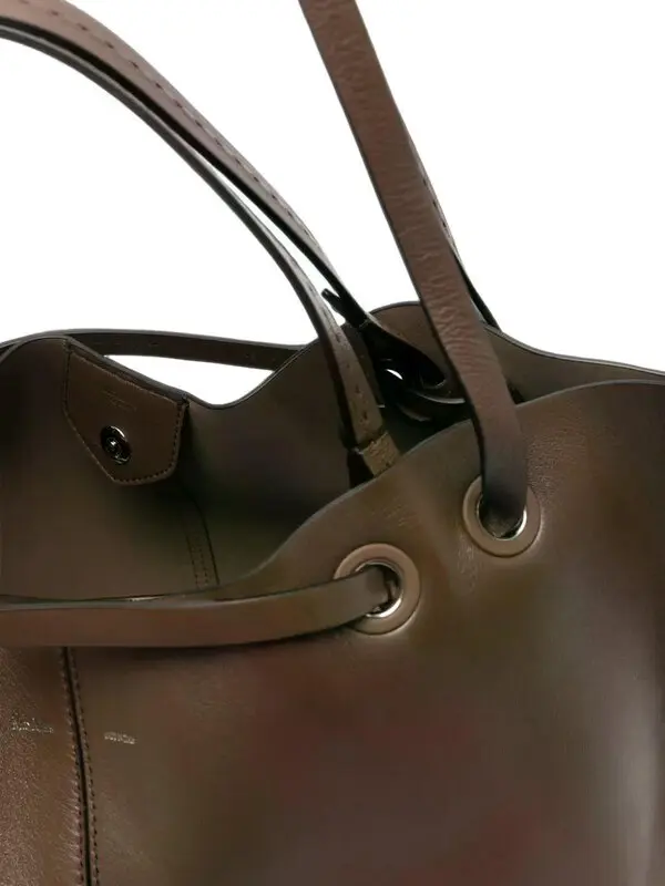 Max Mara Leather Tote Bag