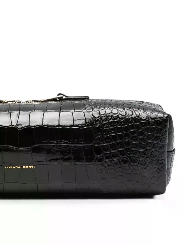 Liviana Conti Logo-detail Clutch Bag