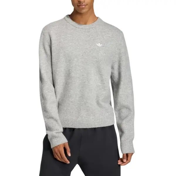 Adidas Trefoil Essentials Fully Knit Sweater Asia Sizing