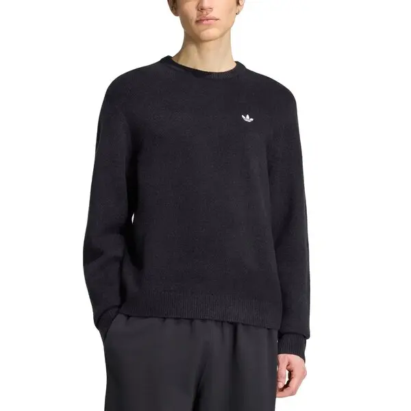Adidas Trefoil Essentials Fully Knit Sweater Asia Sizing