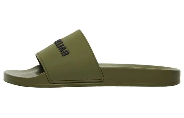 Balenciaga Pool Slides - Green