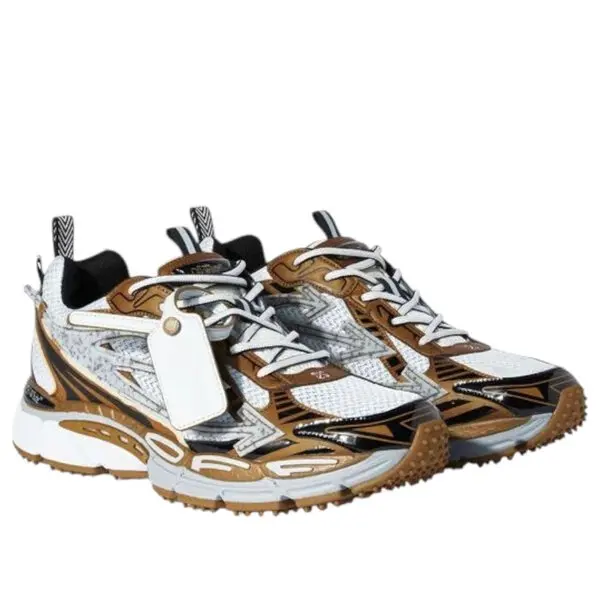 Off-White Be Right Back "silver Bronze" Sneakers - Silver/bronze