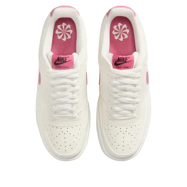 Nike Court Vision Low Next Nature Sneakers - Sail/peony