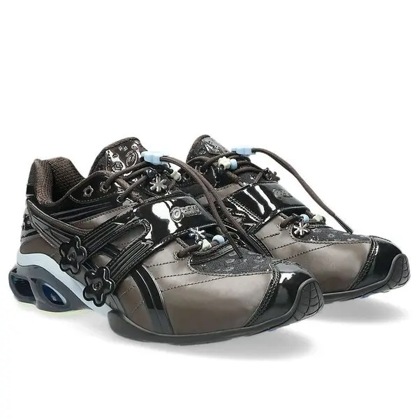 Asics X Cecilie Bahnsen Gel-kinetic Fr Sneakers - Brown/black Coffee
