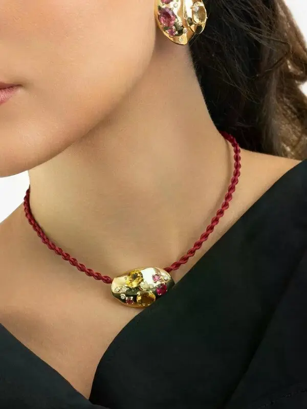CAROL KAUFFMANN Rocks Multi-stones Earrings