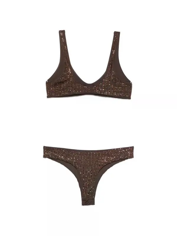 VENUJA Crystal-embellished Bikini