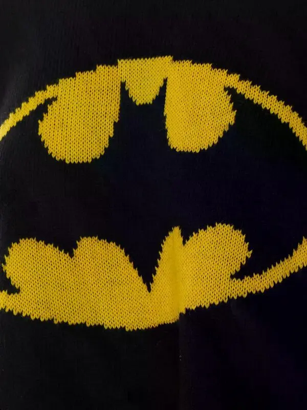 ANIYE BY Batman Distressed Sweater