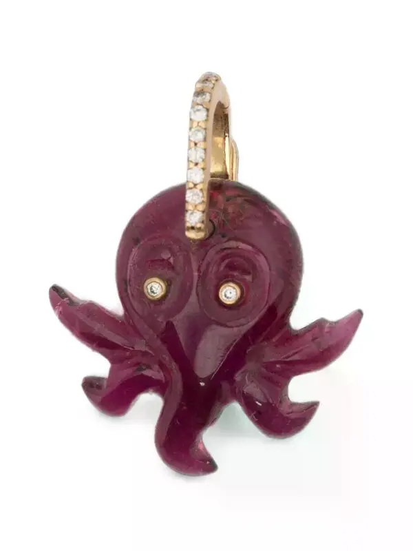 VIOLETTE Diamond Octopus Pendant