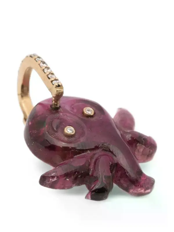 VIOLETTE Diamond Octopus Pendant