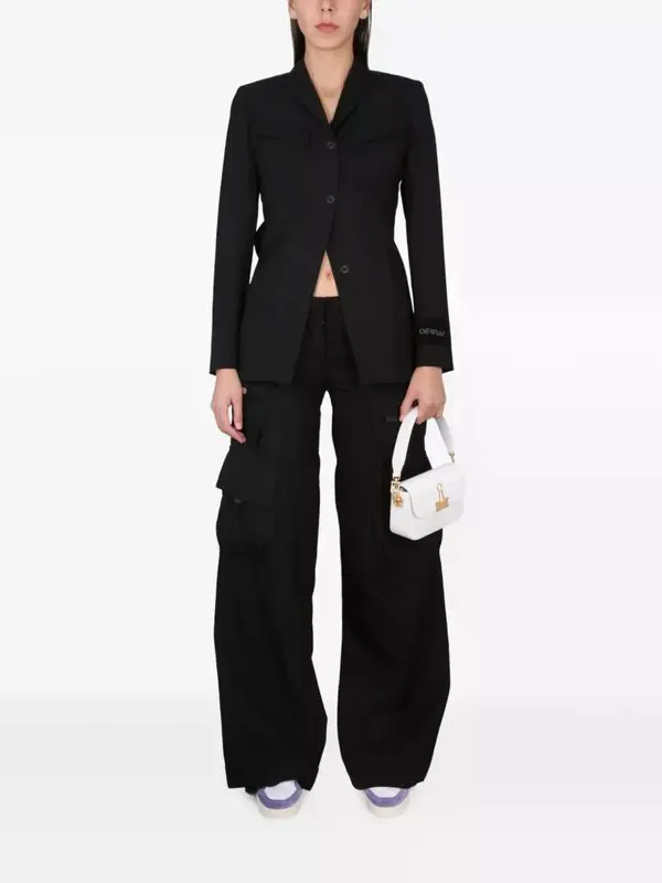 Off-White Logo Patch Blazer