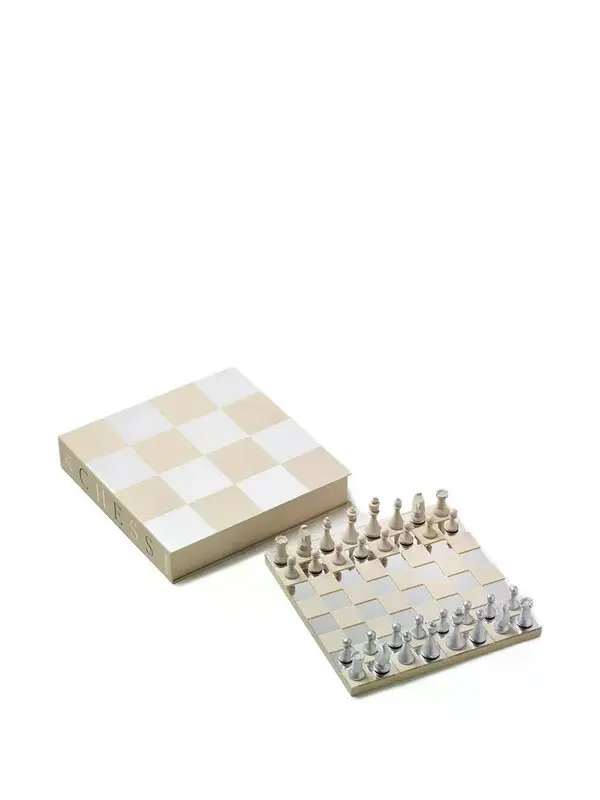PRINTWORKS Mirror Checkerboard Chess Set