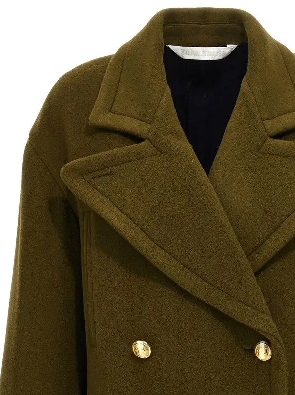 Palm Angels Double-breasted Coat