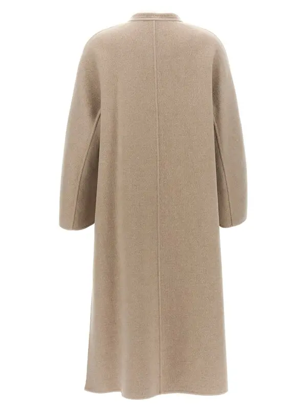 Max Mara Gioiosa Double Cashmere Coat - Cream