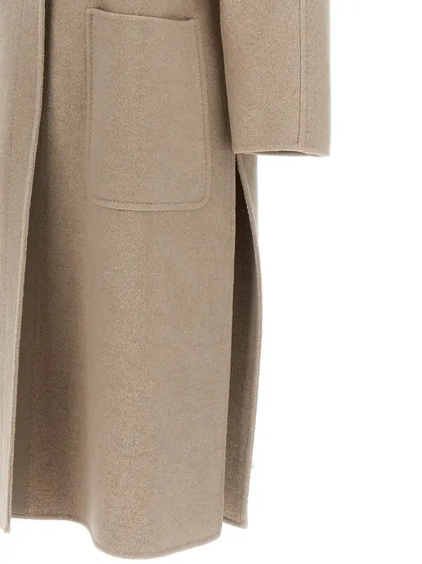 Max Mara Gioiosa Double Cashmere Coat - Cream