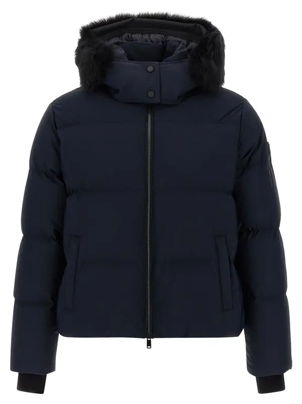 Moose Knuckles Misti Puffer' Down Jacket - Blue