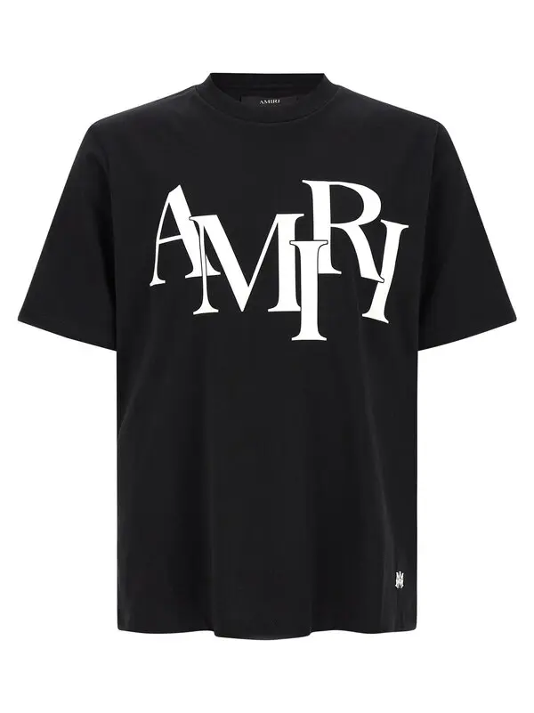 Amiri Staggered Logo' T-shirt
