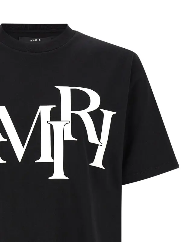 Amiri Staggered Logo' T-shirt