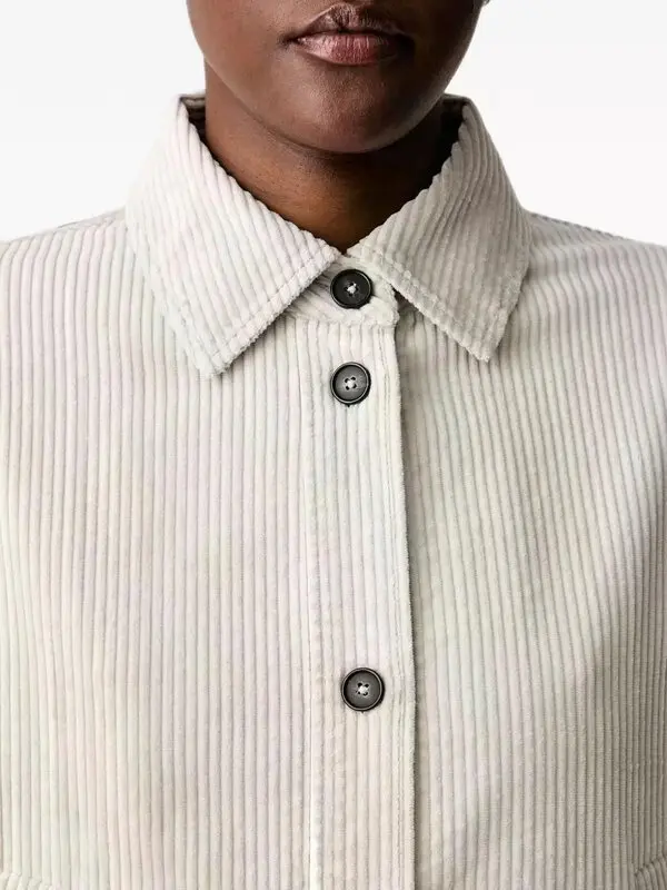 Marc O'polo Corduroy-texture Button-front Jacket