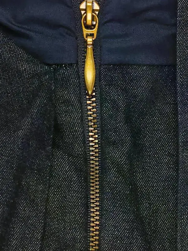 Zimmermann Zip Blouse With High Neck And Gold-tone Hardware