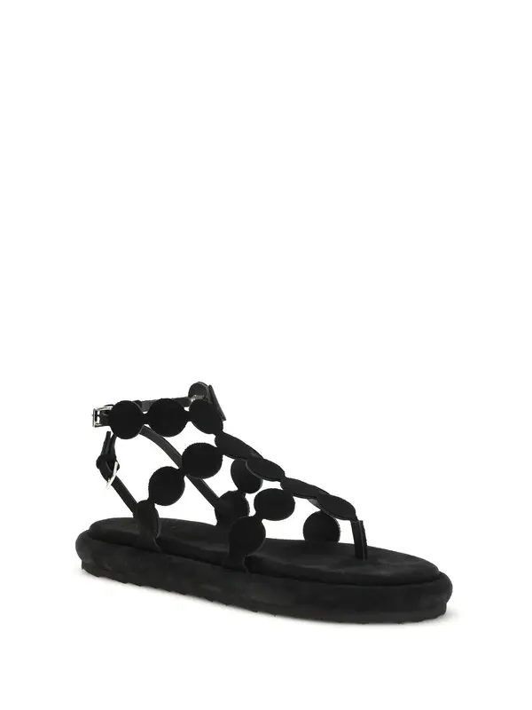 Pierre Hardy Suede Sandals