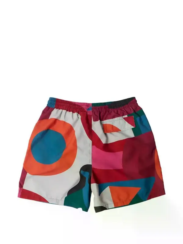 PARRA Abstract Print Swim Shorts