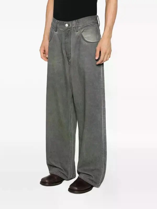 SUNFLOWER Faded Effect Jeans