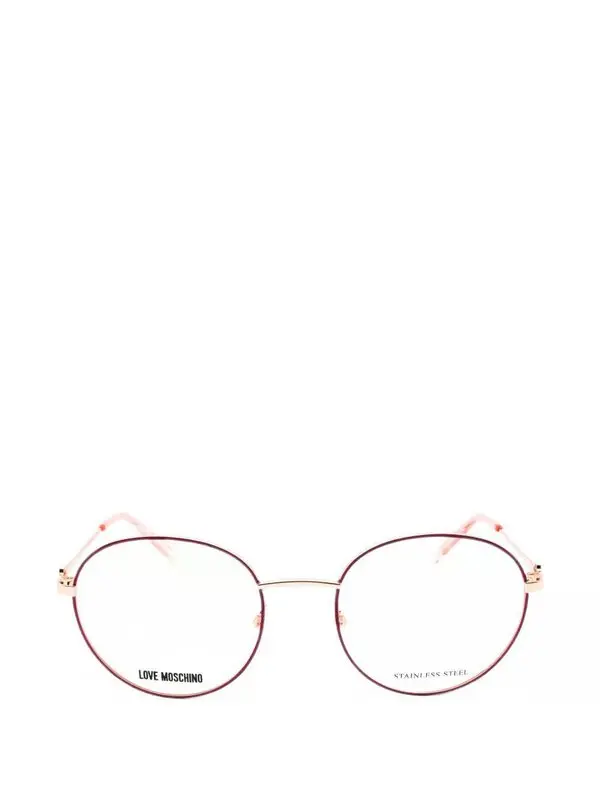 Moschino Round-frame Glasses