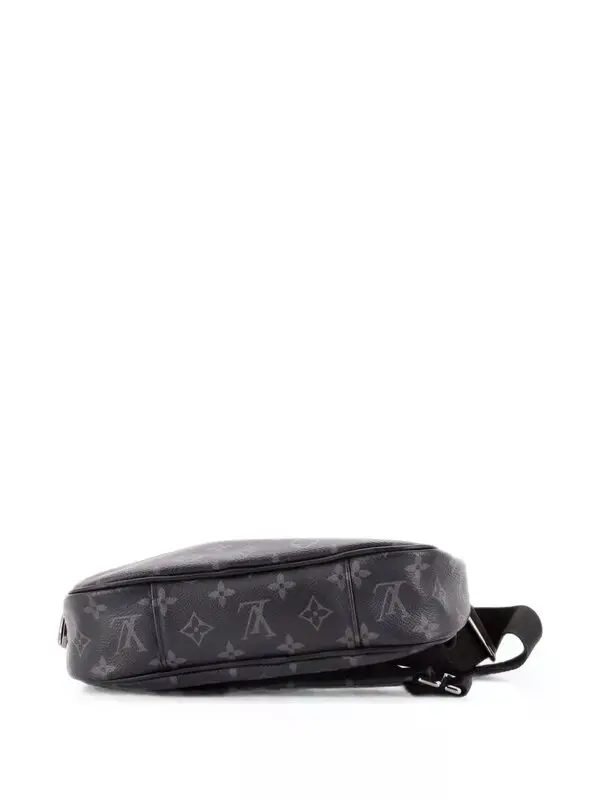 LOUIS VUITTON Monogram Eclipse Explorer Bum Bag - Black
