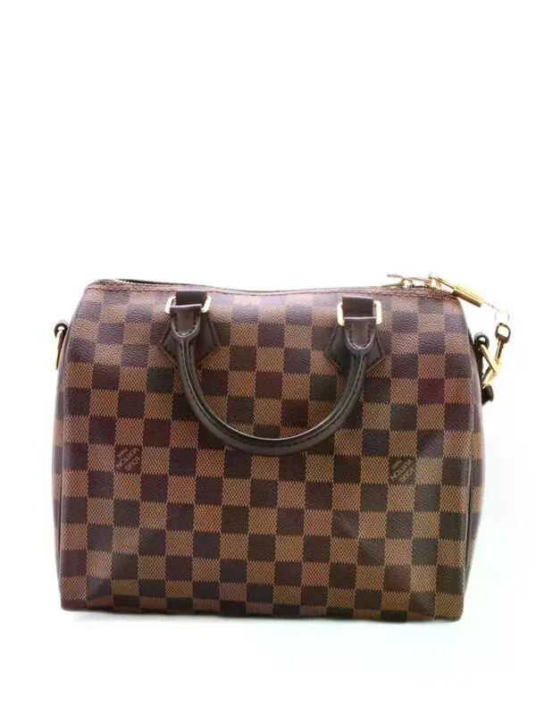 LOUIS VUITTON Speedy Bandouliere Bag Damier 25 Satchel - Brown
