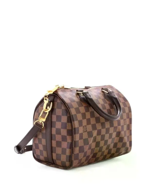LOUIS VUITTON Speedy Bandouliere Satchel - Brown