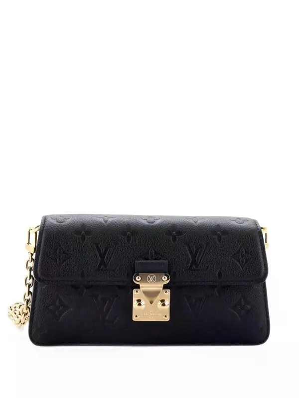 LOUIS VUITTON Pochette Métis Wallet On Chain Monogram Empreinte Leather Crossbody Bag