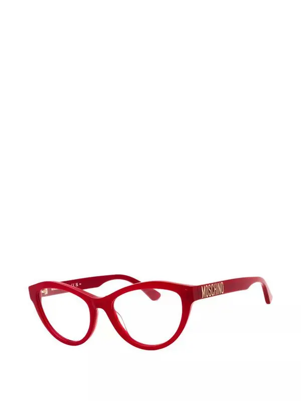 Moschino Cat Eye Glasses - Red