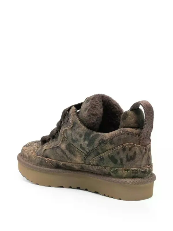 UGG Leopard-print Platform Sneakers - Brown