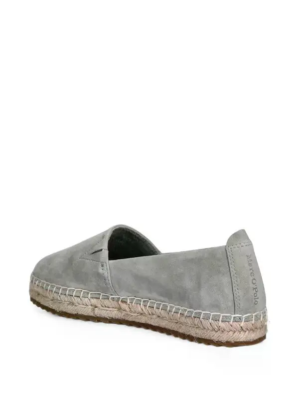 Marc O'polo Suede Espadrilles With Whipstitch Trim