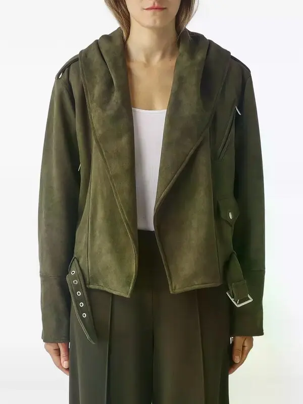 MEIMEIJ Belted Hooded Jacket