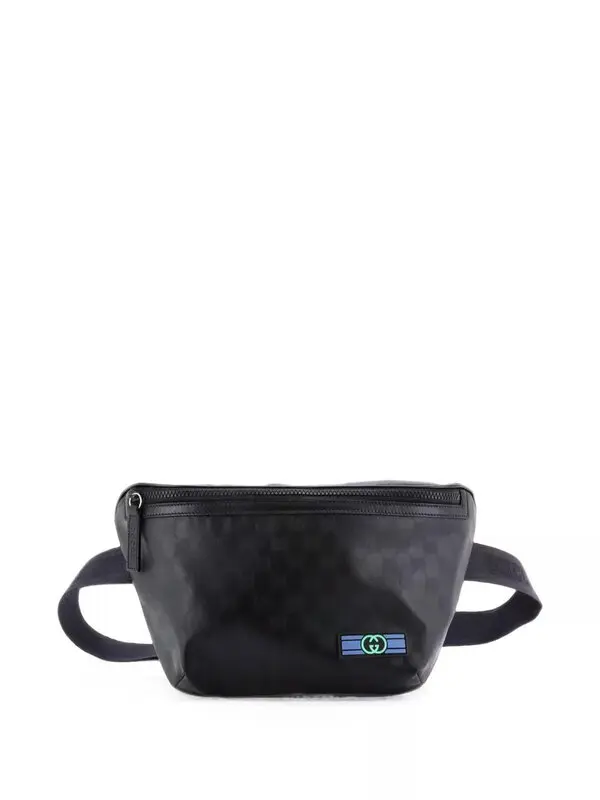 Gucci Retro Interlocking G Gg Crystal Belt Bag