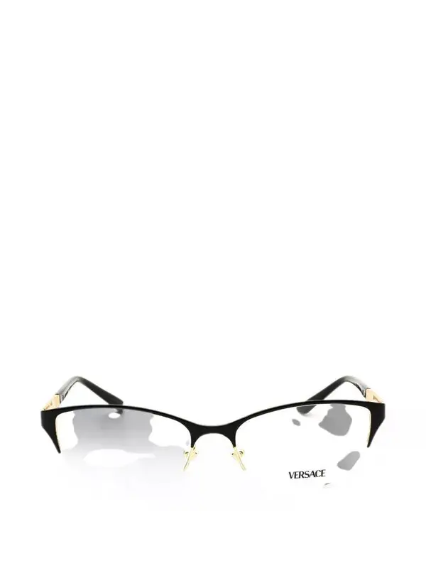Versace Cat Eye Frame Eyeglasses - Black
