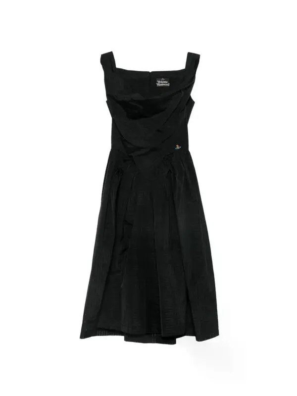 VIVIENNE WESTWOOD Check Corset Dress - Black